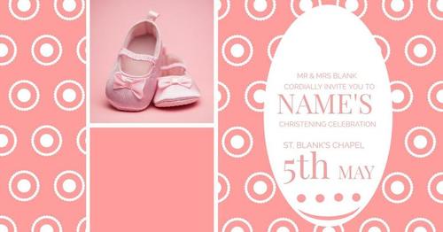 Design Wizard - Free Christening Invitation Card Templates & Layouts ...