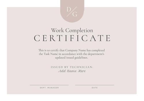 Design Wizard - Certificates templates