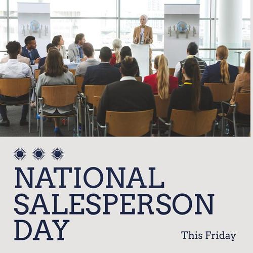 Design Wizard -Free National Salesperson Day Templates - Download NOW ...