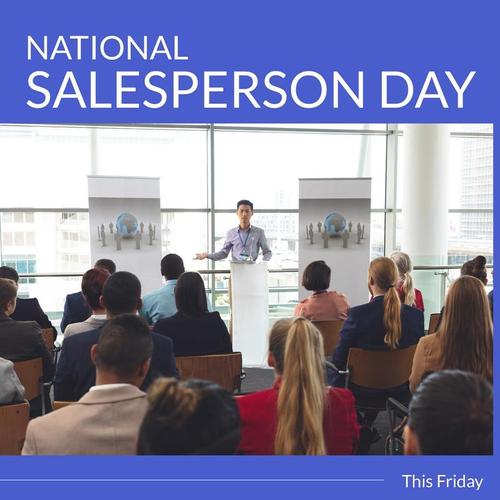 Design Wizard -Free National Salesperson Day Templates - Download NOW ...