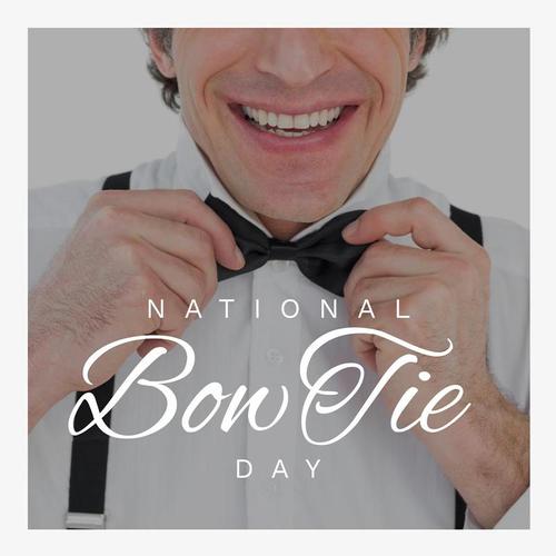 Design Wizard - Free Templates for National Bow Tie Day templates