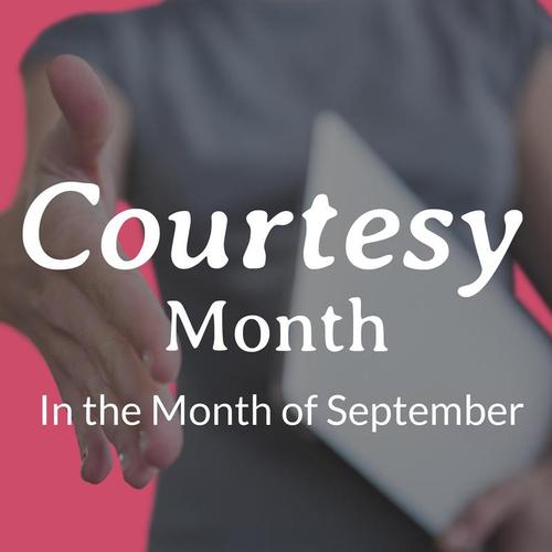 Design Wizard - Download Free National Courtesy Month Templates templates