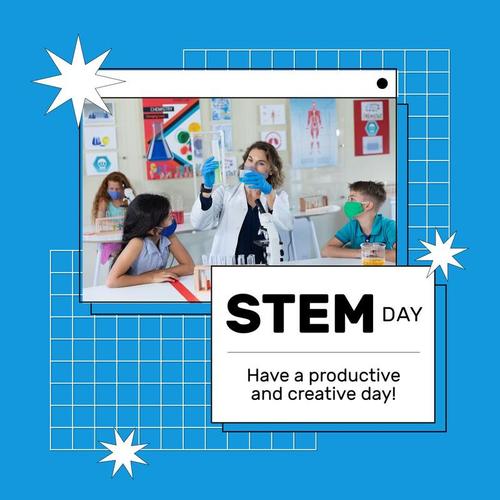 Design Wizard - Free Ready to Use High Quality STEM Day Templates templates