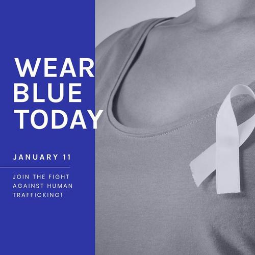 Design Wizard - Free Templates for Human Trafficking Awareness Day ...
