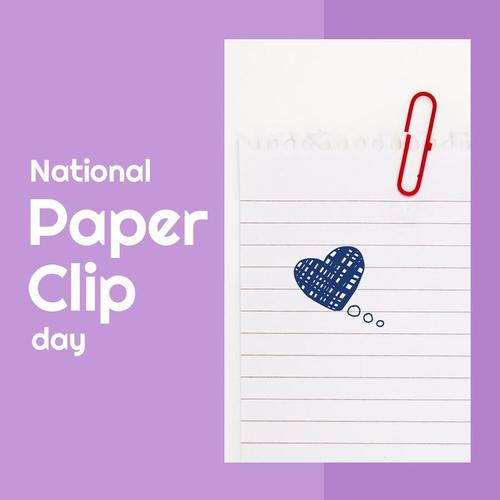 Design Wizard - Free National Paperclip Day Templates Collection ...