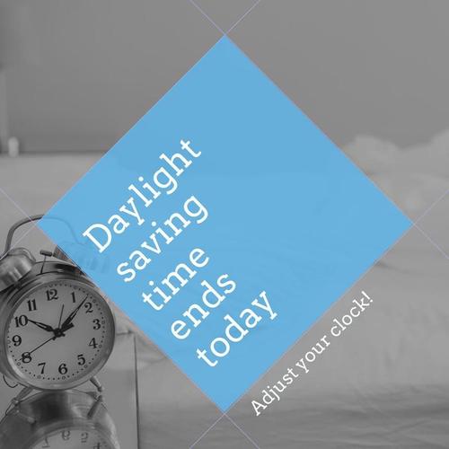 Design Wizard -Download Free Daylight Savings Time Ends Templates templates