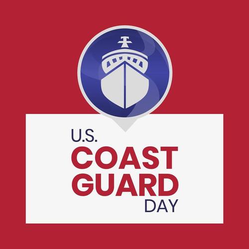 Design Wizard - Us Coast Guard Day Templates templates