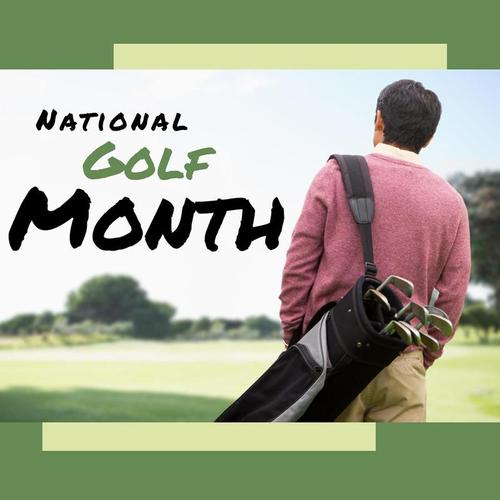 Design Wizard - Download Free National Golf Month Templates templates