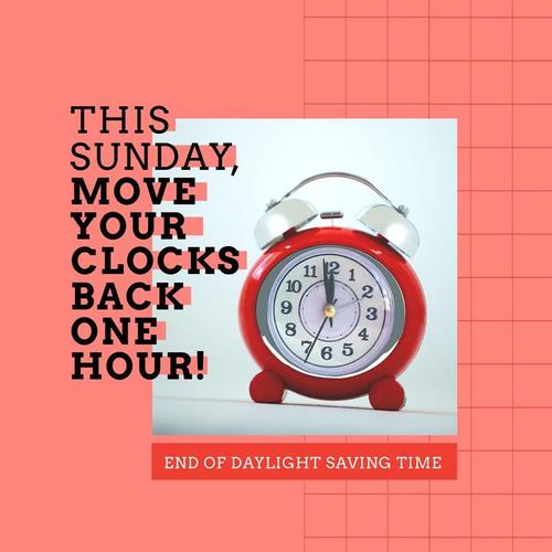 Design Wizard -Download Free Daylight Savings Time Ends Templates templates