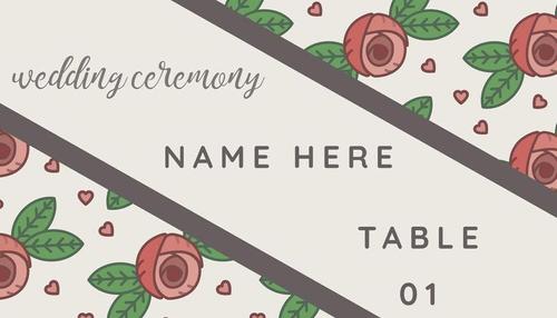 Design Wizard - Free Place Card Templates | Free HD Downloads - Design ...