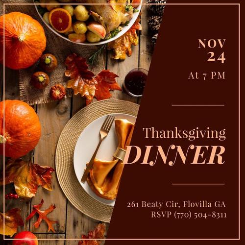 Design Wizard -Free Thanksgiving Templates for Download templates