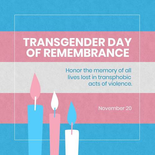 Design Wizard - Transgender Day Of Remembrance Free Templates Download ...