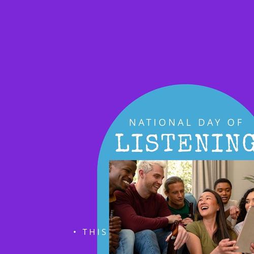 Design Wizard - Free National Day Of Listening Templates Download templates