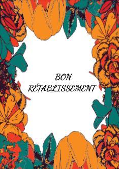 Design Wizard - Cartes de bon rétablissement templates