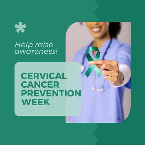 Design Wizard - Free Cervical Cancer Prevention Week Templates to ...