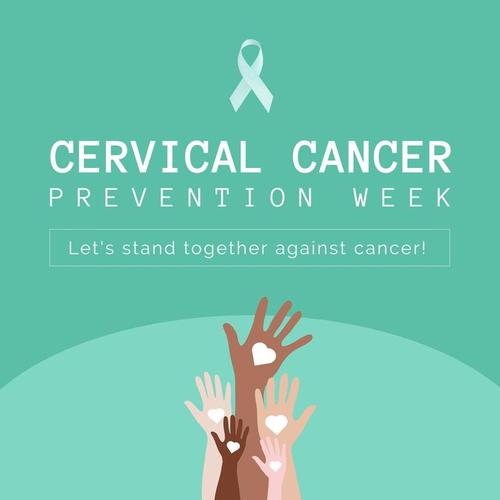 Design Wizard - Free Cervical Cancer Prevention Week Templates to ...